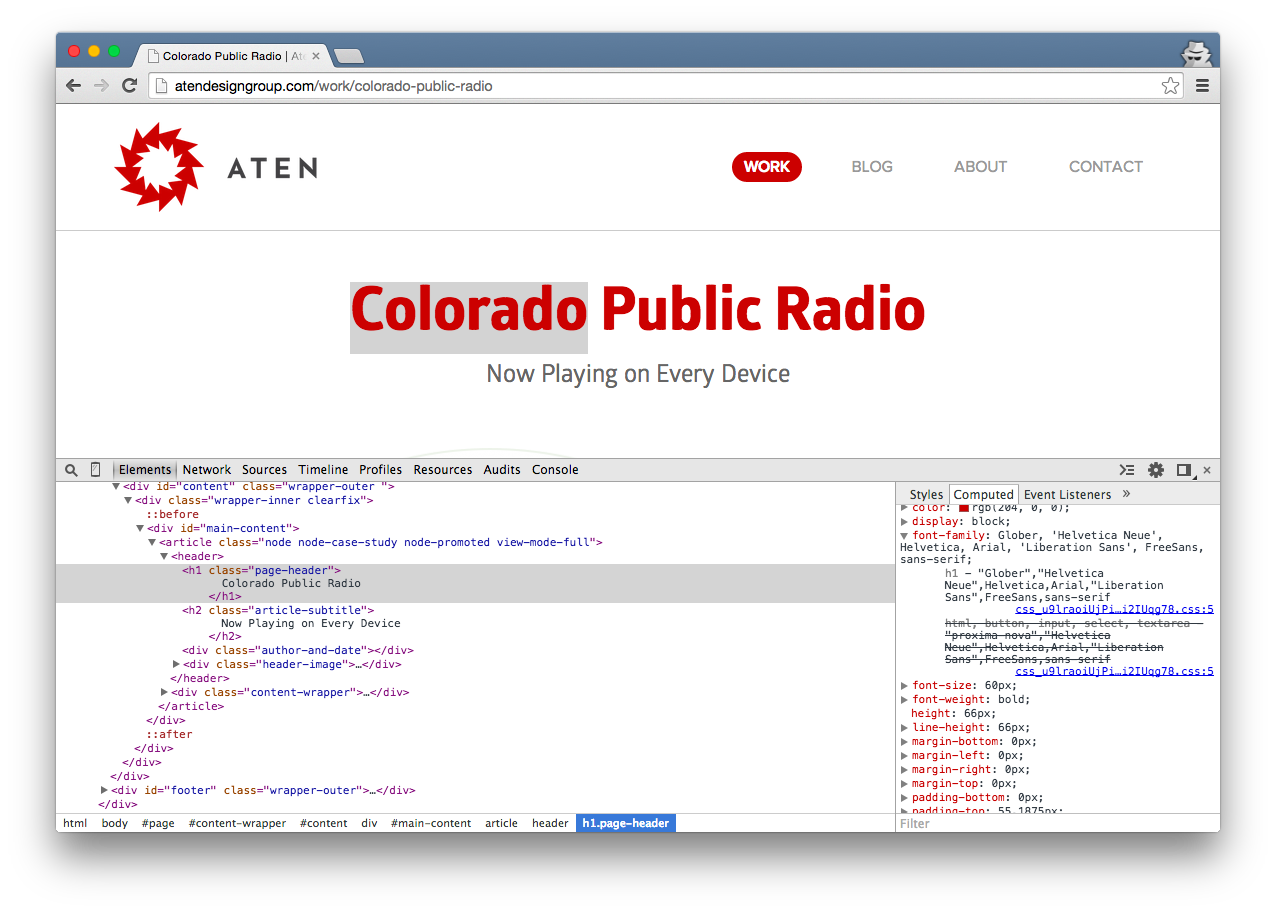 How To Determine Which Css Is Styling An Element Aten Design Group 9169